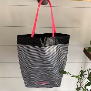Victoria's Secret | Bags | Huge Victorias Secret Vinyl Beach Bag | Poshmark